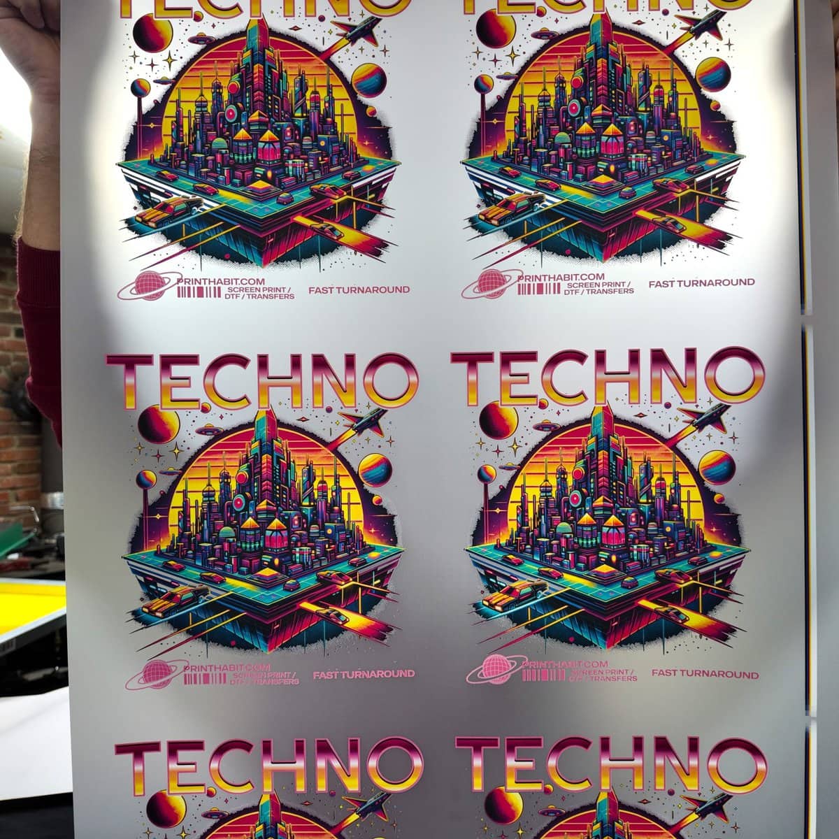 DTF Transfer Gang Sheets - Same-Day Shipping